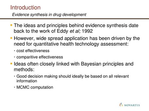 Ppt Applying Bayesian Evidence Synthesis In Comparative Effectiveness