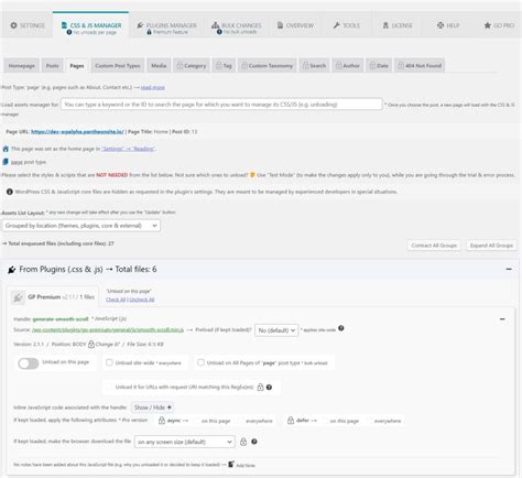 how to remove unused javascript in wordpress 2023