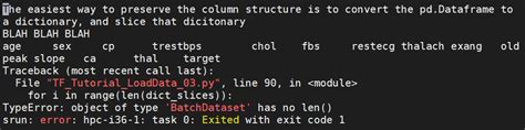 python typeerror tensor object is not iterable error with