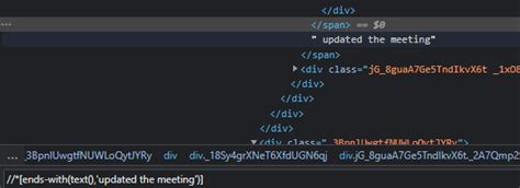 html can ends with and text be combined in xpath stack overflow