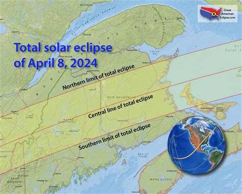 Total Solar Eclipse Of 2024 Here Are Maps Of The Path Of Totality