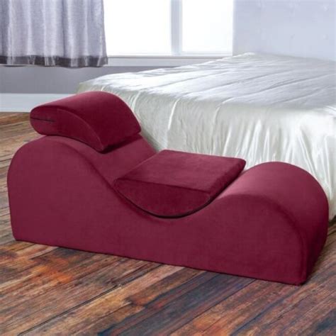 Red Chair Yoga Play Bed Love Seat Couple Hot Sex Making Toy Room Fun