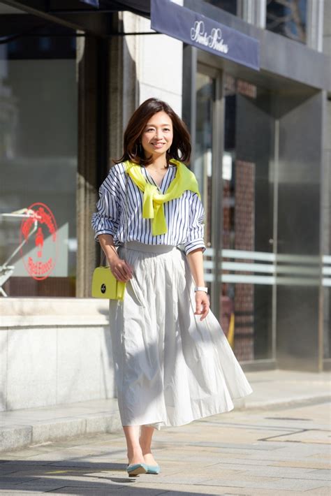 街で見つけたオシャレ40代をsnap！april③ Story [ストーリィ] オフィシャルサイト