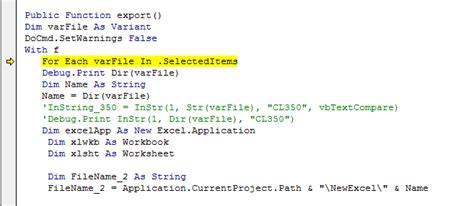 solved vba export to excel runtime error 91 access world forums