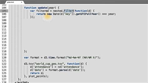 filtering data visualization and d3 js youtube