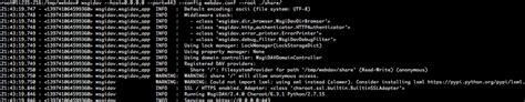 how to set up a quick simple webdav server for remote file sharing