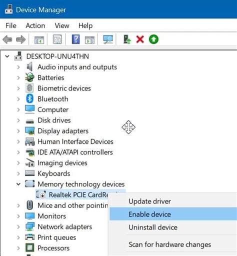 fix sd card not showing up in windows 10 file explorer