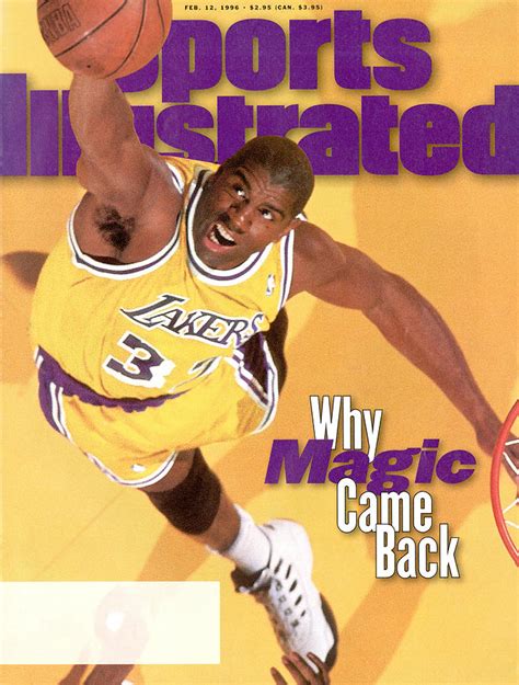 Los Angeles Lakers Magic Johnson Sports Illustrated Cover By Sports