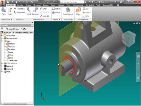 autodesk inventor como usar design accelerator youtube