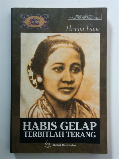 Buku Biografi Ra Kartini Habis Gelap Terbitlah Terang