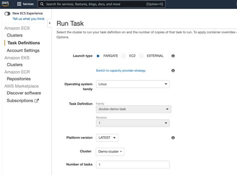 how to easily deploy a spring boot application on aws fargate