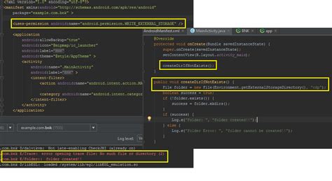 java cannot create folder in sd card on android stack overflow