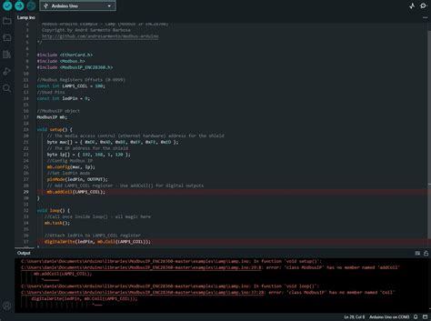 modbusip enc28j60 compile errors programming questions arduino forum