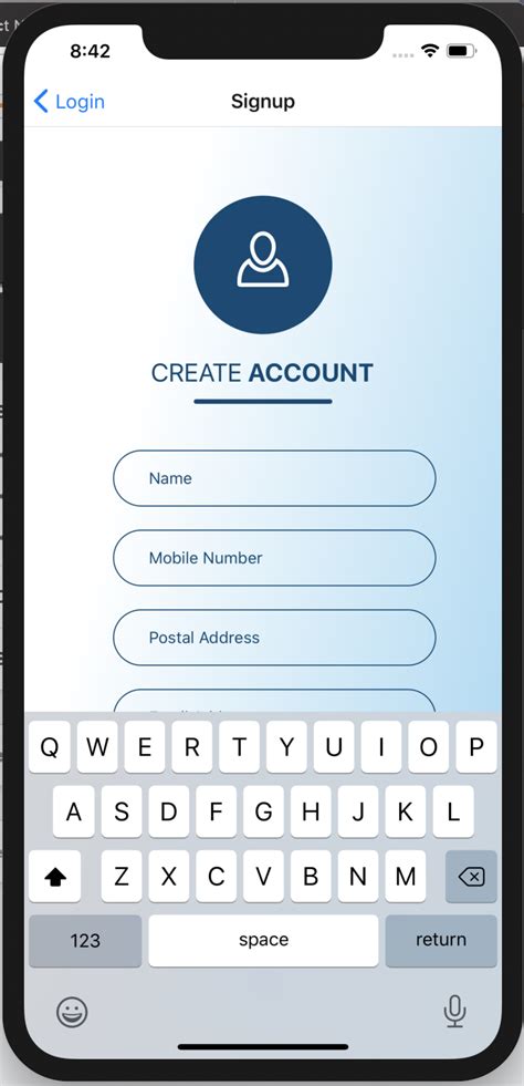 javascript how to set textinput above of the keyboard in react native