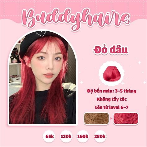Chia Sẻ 74 Về Tóc Màu đỏ Hồng Mới Nhất Vn