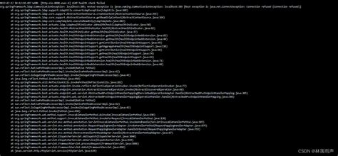 java springboot项目报ldap health check failed csdn博客