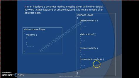 21 what is the difference between abstract class and