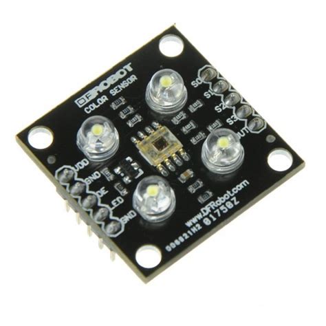 sensor color rgb tcs3200 robótica fácil