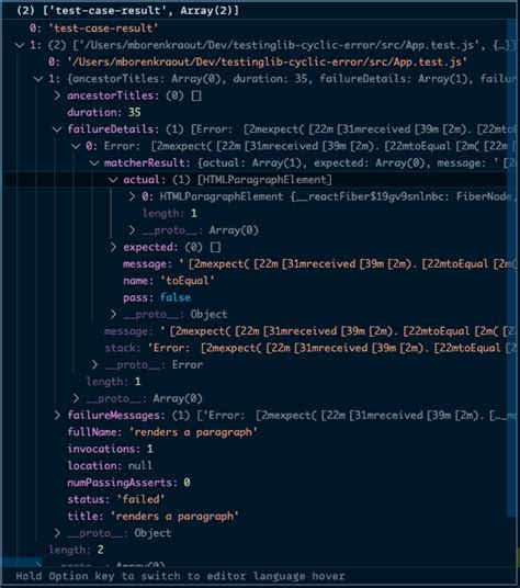 query causes typeerror converting circular structure to json · issue