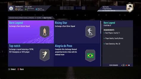 Fifa 21 How To Complete Icon Garrincha Sbc Requirements And
