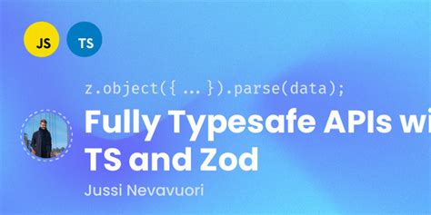 jussi nevavuori end to end typesafe apis with typescript and shared