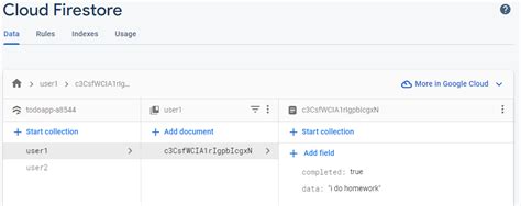javascript add a new collection in firebase when the user create