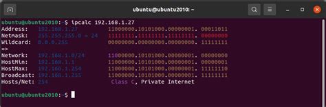 How To Calculate Ip Subnet Address With Ipcalc Tool Geeksforgeeks