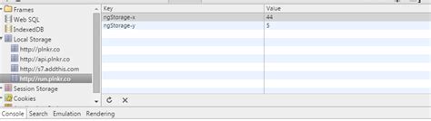 javascript view localstorage in internet explorer cannot get name