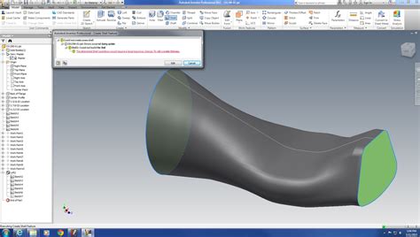 solved unable to shell this model in inventor professional 2012