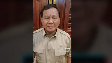 Momen Haru Saat Prabowo Subianto Beri Ucapan Selamat Ulang Tahun Buat