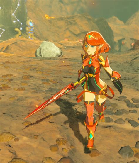 Pyra Outfit Renewal Linkle And Zelda [the Legend Of Zelda Breath Of