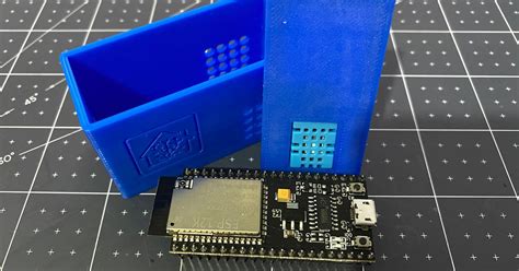 Nodemcu Esp32 S2 With Dht11 Sensor Case By Abasson Download Free Stl