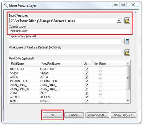 problem unable to use a shapefile feature class or table as an input