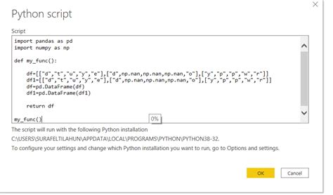 powerbi ask python questions