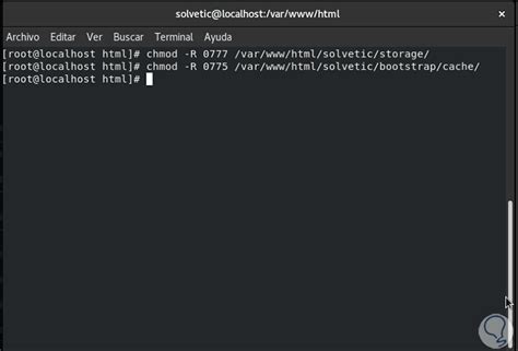 instalar laravel php framework centos 8 con nginx solvetic