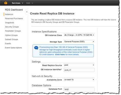 amazon rds for postgresql update read replicas 9 3 5 support