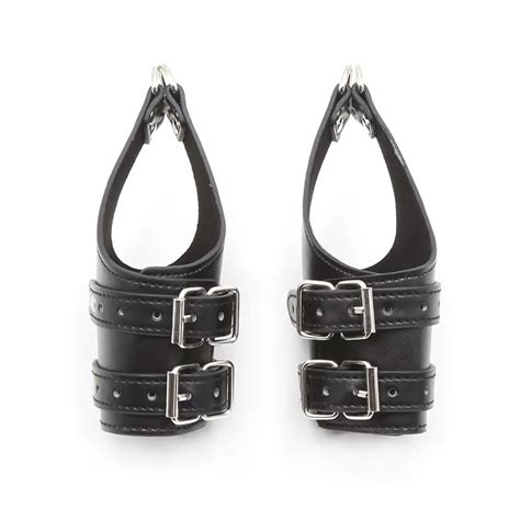 ₩22 392에서 성인 게임 Bdsm 페티쉬 핸드 본디지 서스펜션 S 슬레이브 구속 가죽 하네스 손목 S 섹스 토이