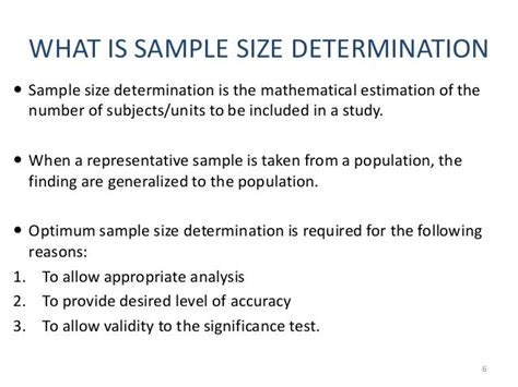 Sample Size Calculation
