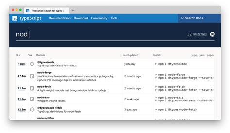 typescript reference tools