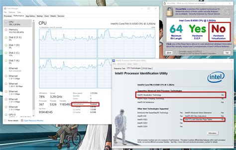 virtualization enabled in bios but not detected properly in windows