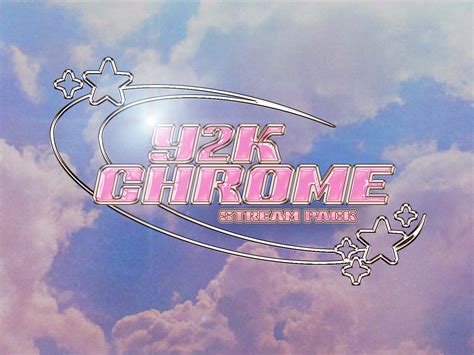 Download Chrome Cyber Y2k Aesthetic Stream Pack Wallpaper