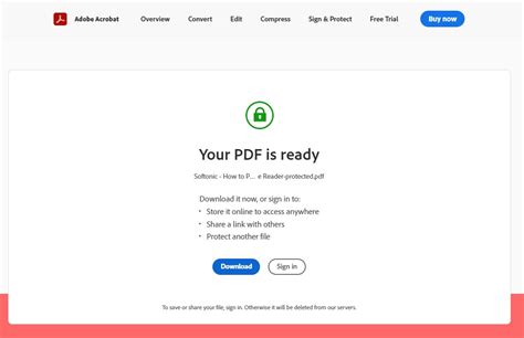 how to password protect a pdf in adobe reader in 3 easy steps softonic