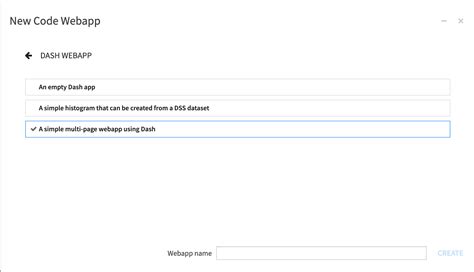 building dash webapps in dataiku for self service analytics