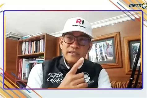 Refly Harun Minta Capres Contoh Anies Tak Bagi Sembako Dan Amplop