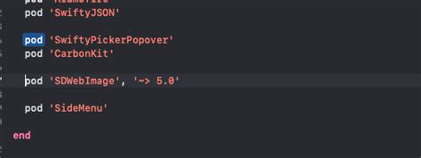 [answer] no such module sdwebimage using pod swift 5 swift