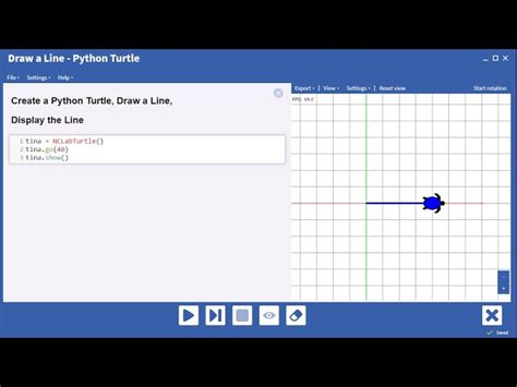 visual intro to python and turtle coding tutorial videos