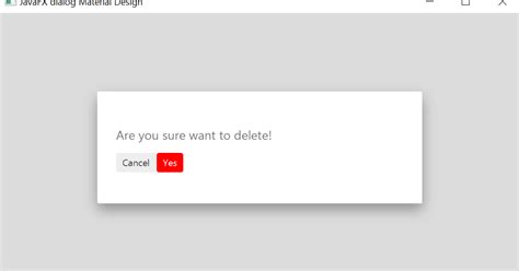 javafx dialog material design