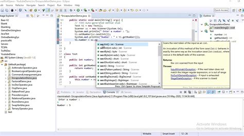 encapsulation abstraction data hiding in java basic oops concept