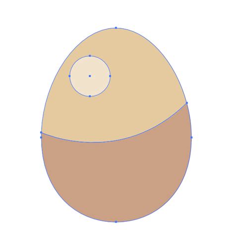 how to make a realistic egg on illustrator