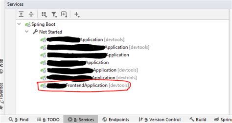 intellij spring boot runconfiguration with angular frontend stack